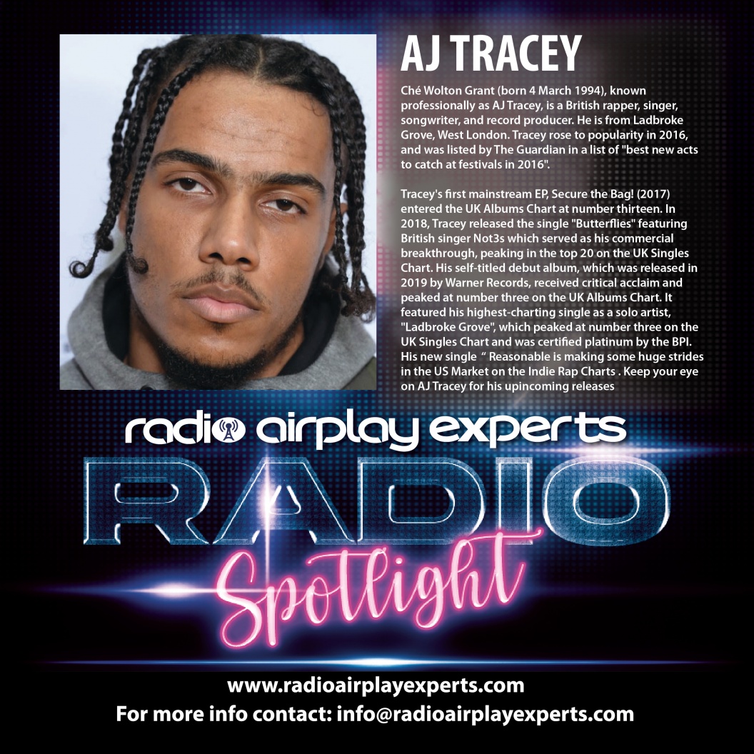 ARTIST SPOTLIGHT : AJ TRACEY